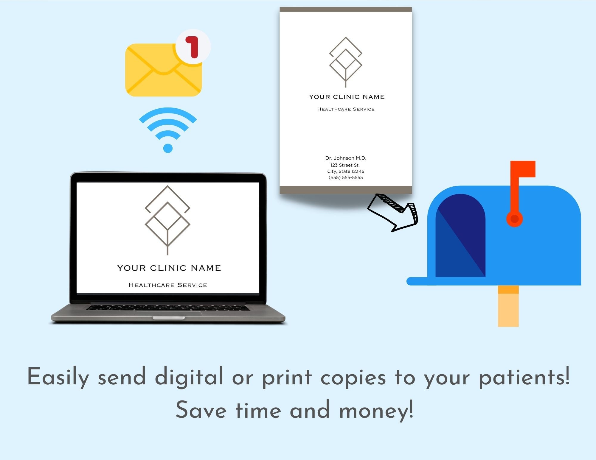 Modern New Patient Information Form, Medical History Record, Document ...