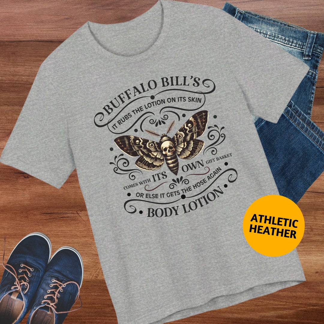 Vintage Buffalo Bills Body Lotion T-shirt, Death Head Moth Shirt ...