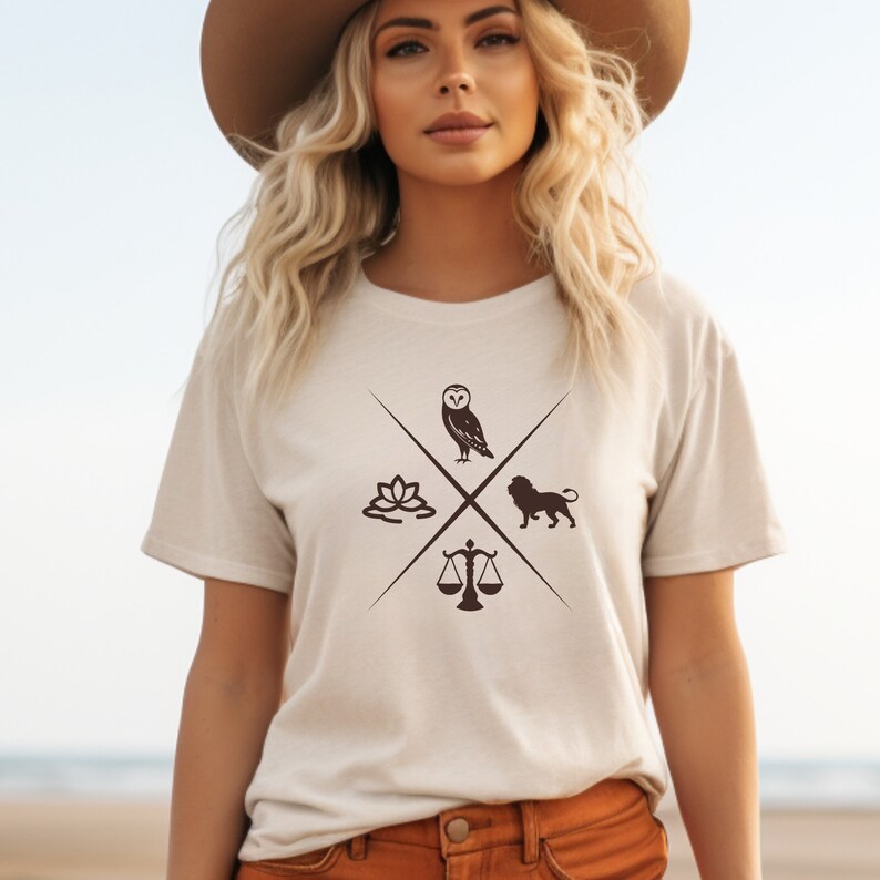 Stoic Tshirt, Four Cardinal Virtues of Stoicism T-shirt, Minimalist ...