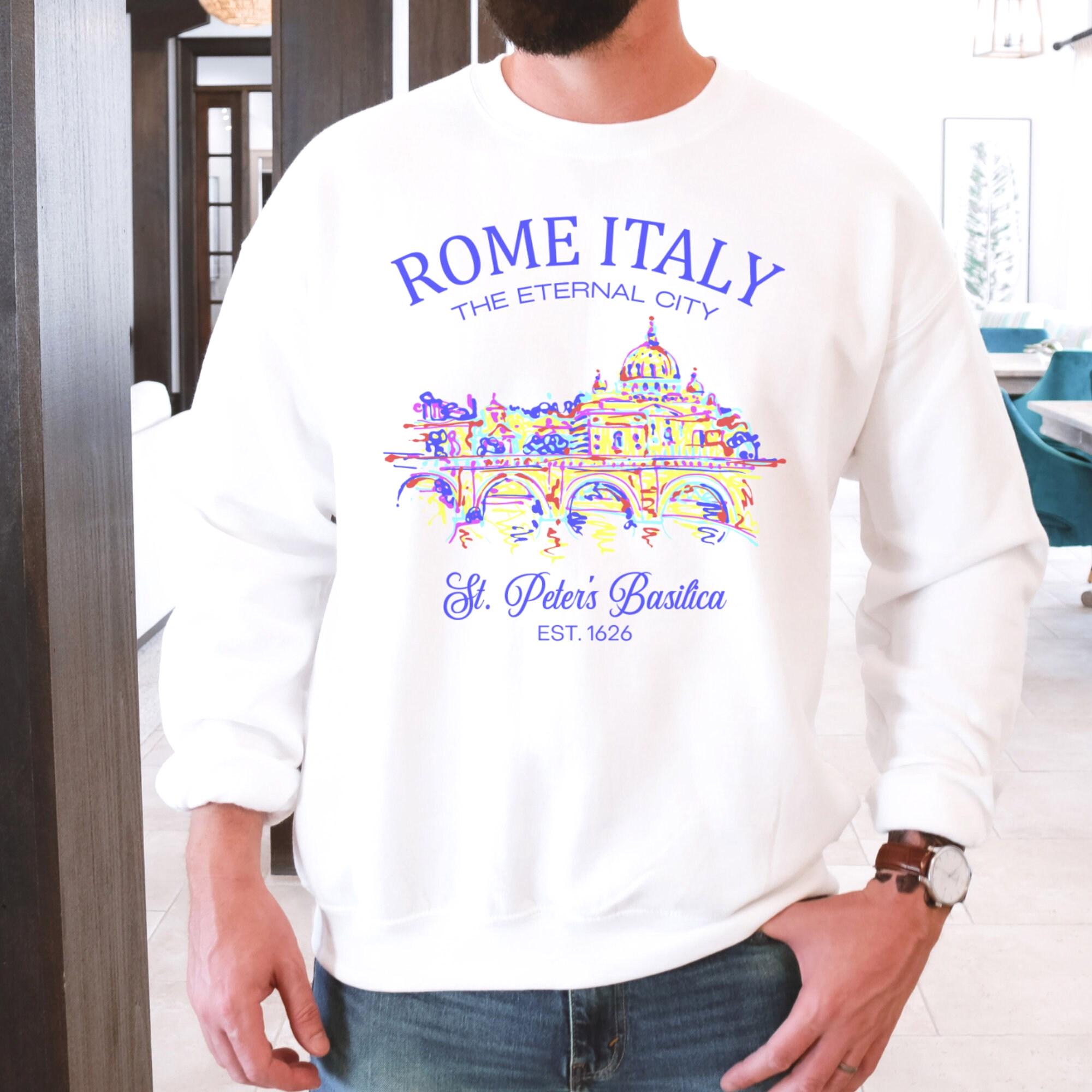 St Peter's Basilica, Rome Italy Sweatshirt, Rome Travel Sweater, Visit ...