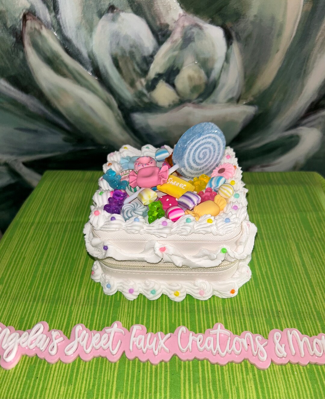 Small Fake Cake Jewelry Box - Etsy