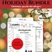 Christmas Puzzle Bundle | Fun Holiday Activity Pack | Printable ...
