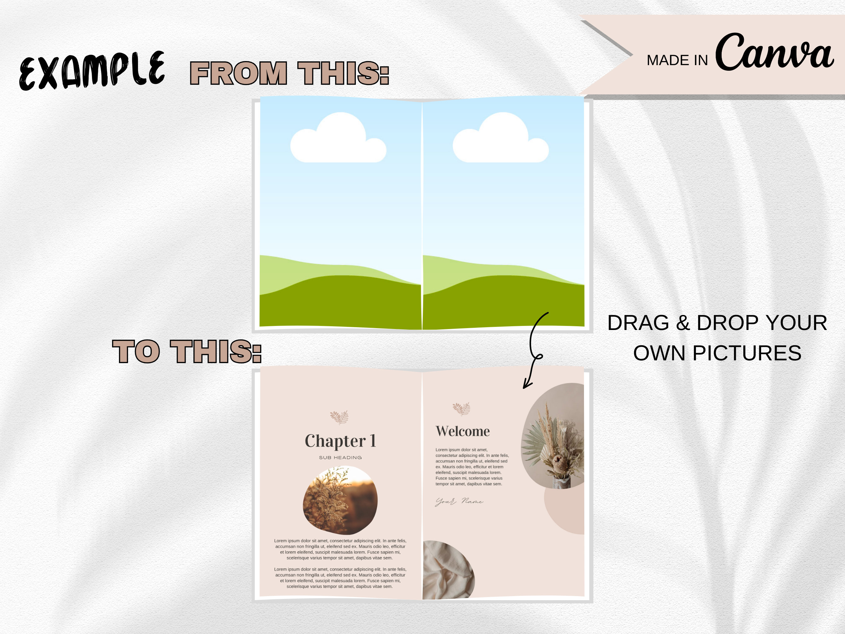 CANVA EBOOK Mockup, Canva Magazine Mockup, Freebie Mockup, Canva ...