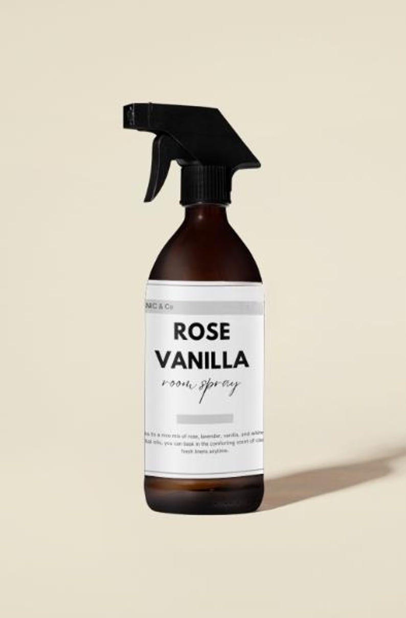 Editable Room Spray Template, Design in Canva, Digital Room Spray ...