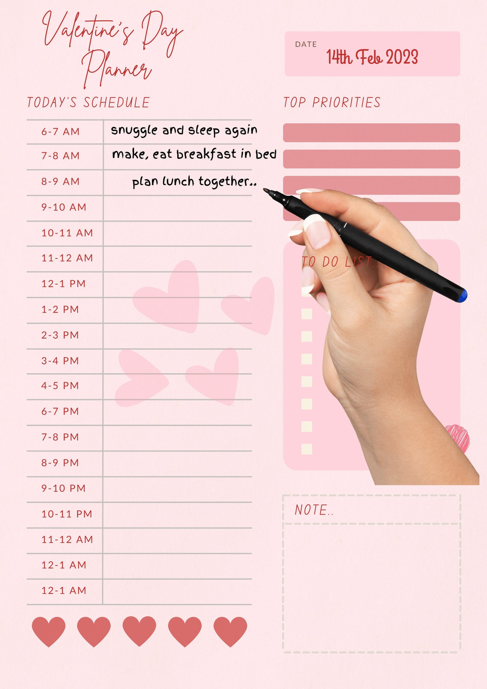 Digital Planner, Valentine's Day Planner, iPad Planner, Notability ...