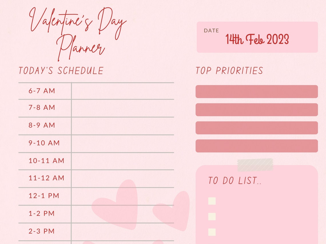 Digital Planner, Valentine's Day Planner, iPad Planner, Notability ...