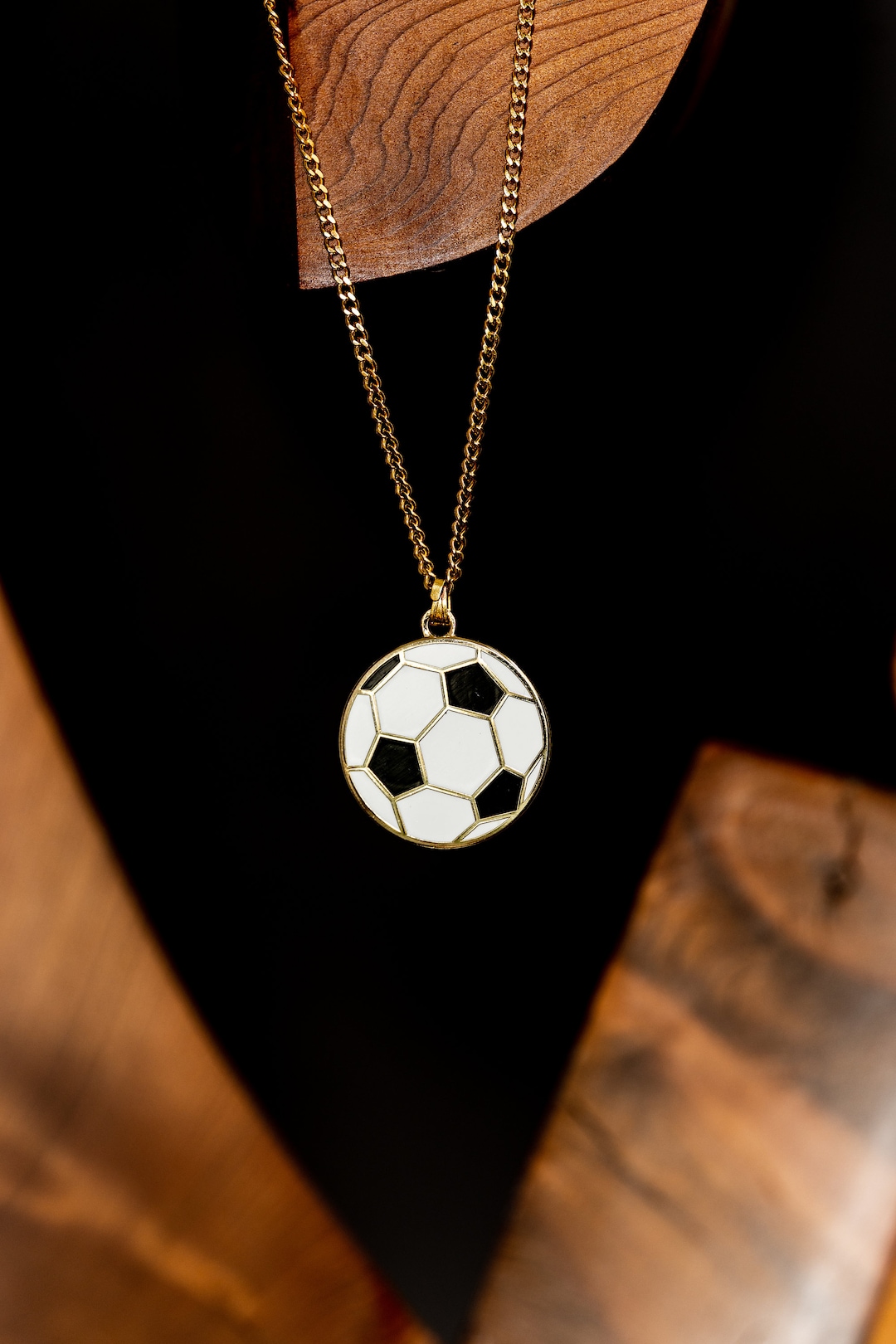 Soccer/football Sports Pendant Necklace - Etsy