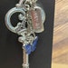Girl Scouts Bridging to Cadette Silver Key Keychain With Butterfly ...