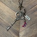Girl Scouts Bridging to Cadette Silver Key Keychain With Butterfly ...