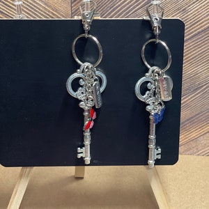 Girl Scouts Bridging to Cadette Silver Key Keychain With Butterfly ...