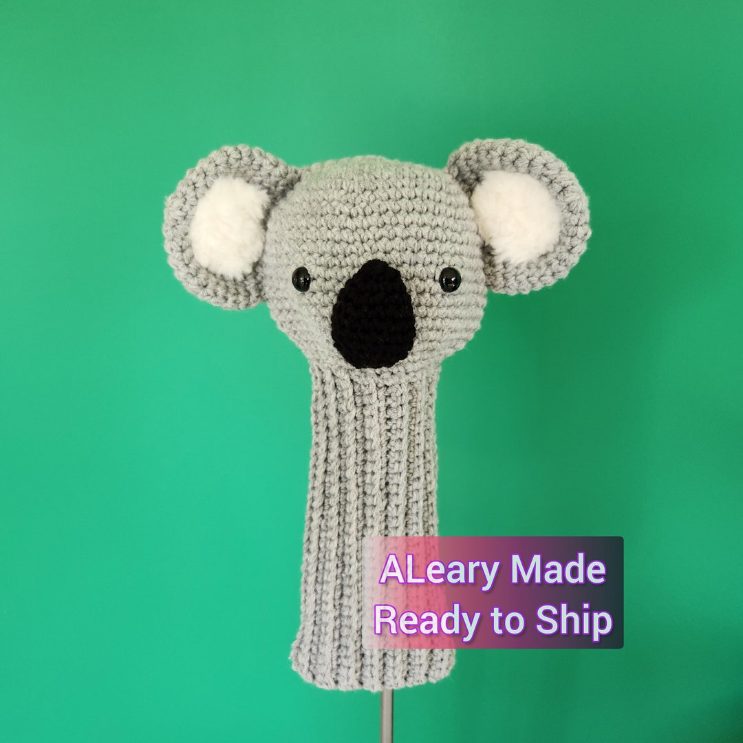 Crochet Koala Golf Club (driver) Head Cover - Etsy