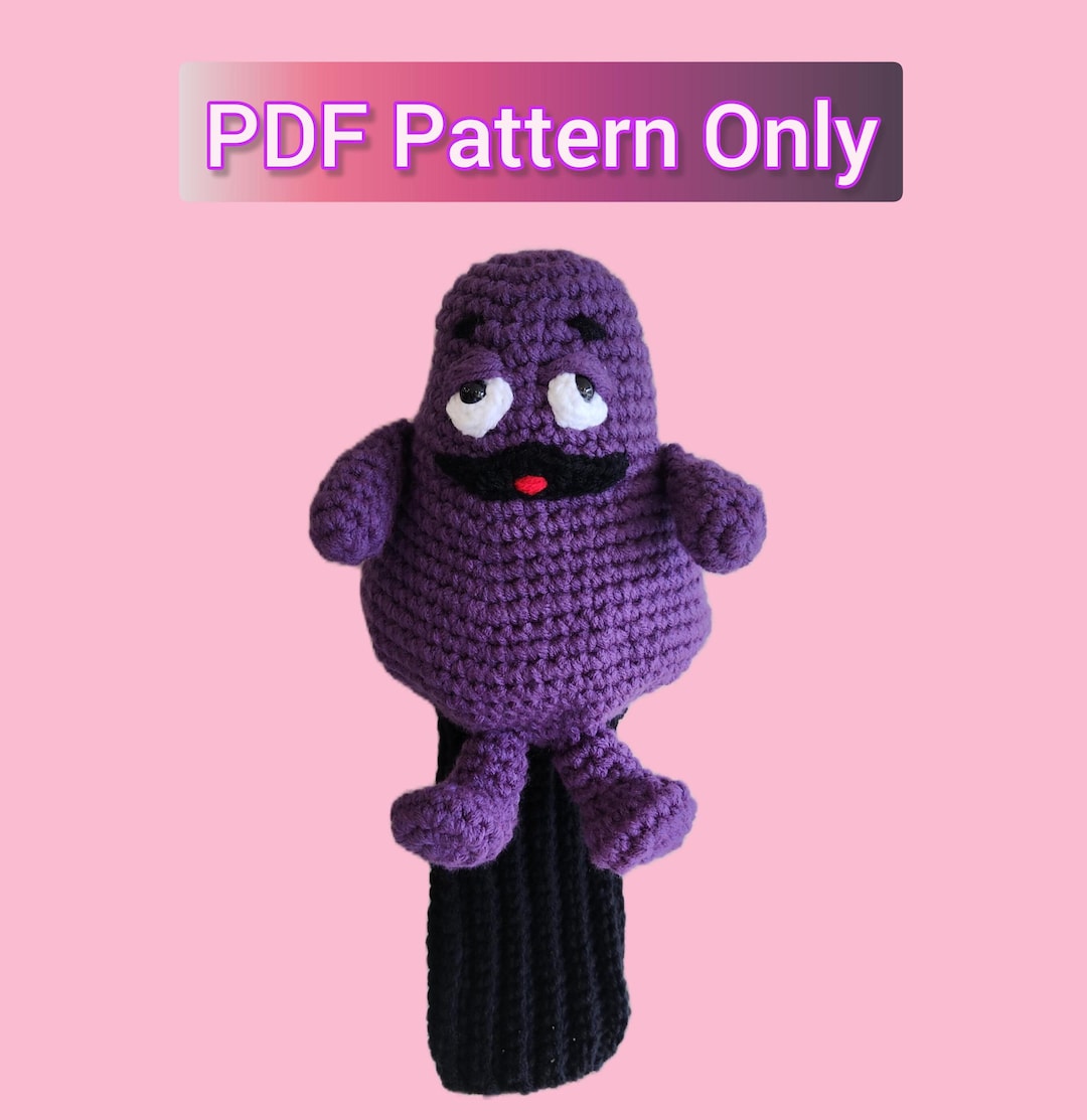 Crochet Pattern for Golf Driver Headcover (PDF Digital Download ONLY ...