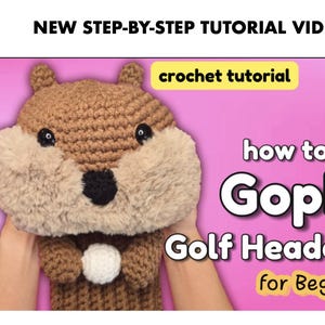 Crochet Pattern for Golf Driver Headcover (PDF Digital Download ONLY ...