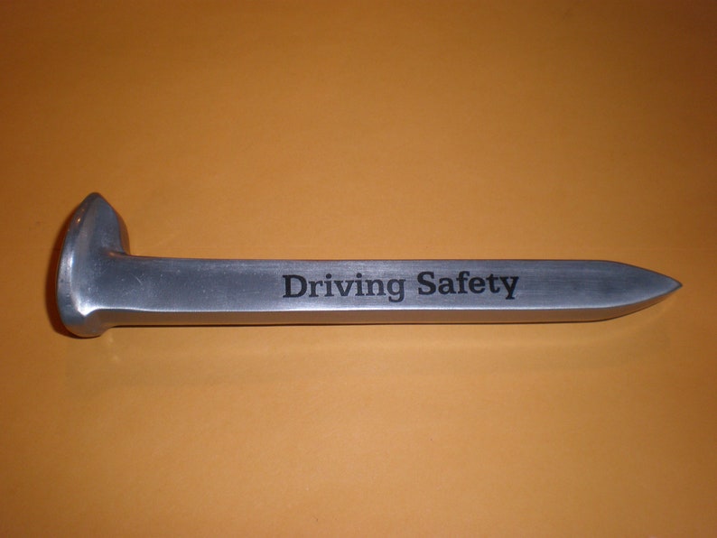 CSX Railroad Spike Desk Paper Weight - Etsy