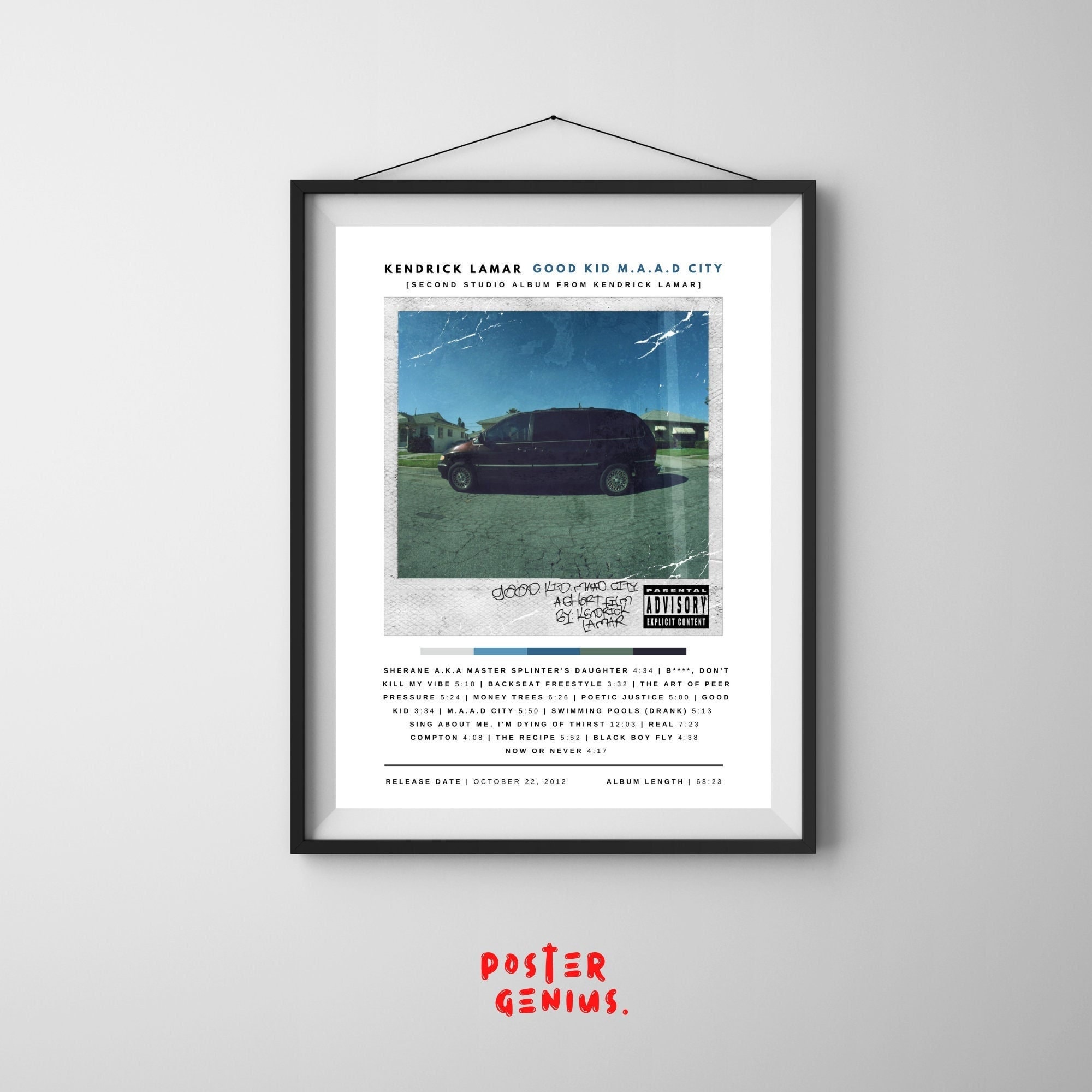 Kendrick Lamar Good Kid Maad City Tracklist