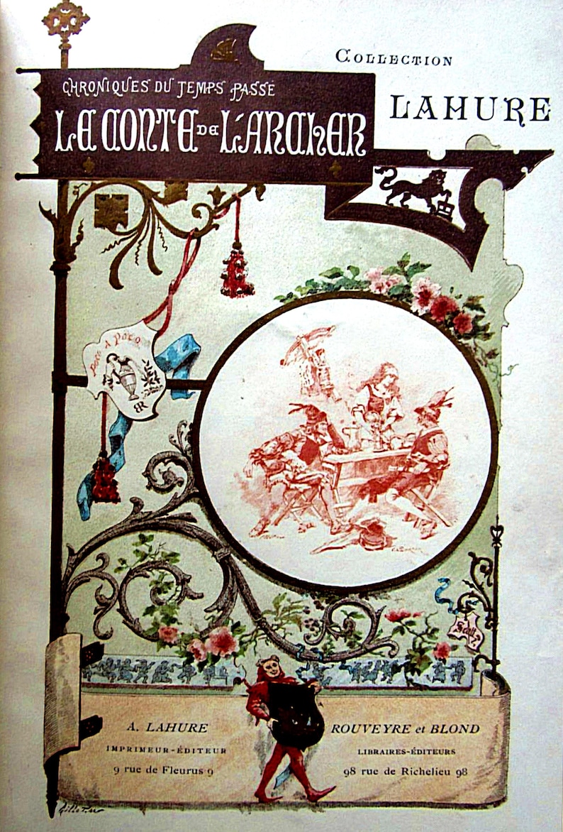 Antique French Book Covers Digital Download - Etsy