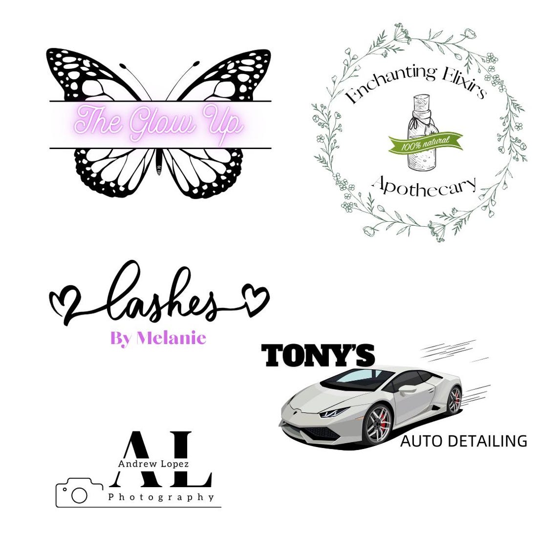 Custom Unique Brand Logo - Etsy