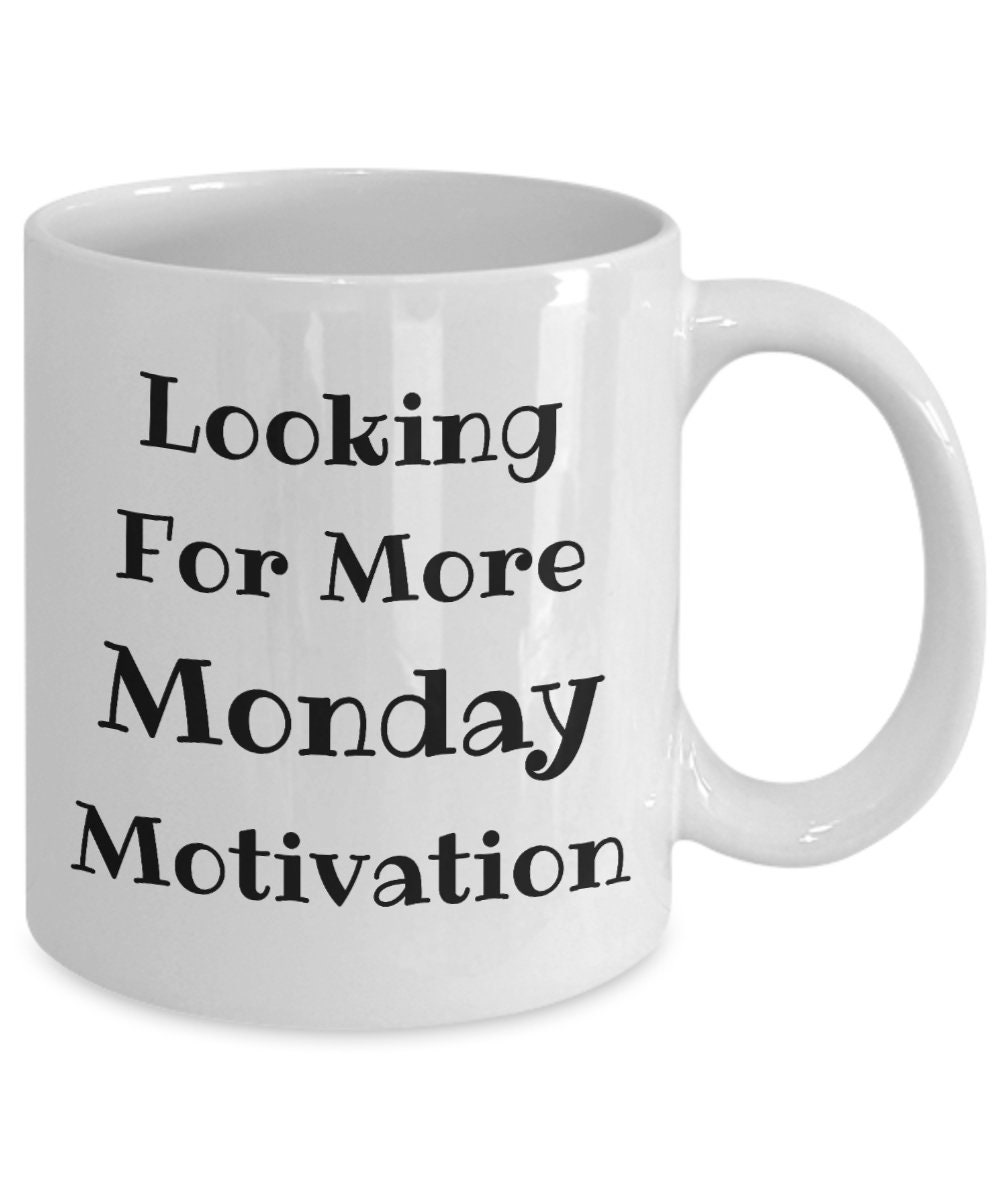 Monday Mug, Happy Monday Gifts, Monday Funny Stuff, Sarcastic Monday ...