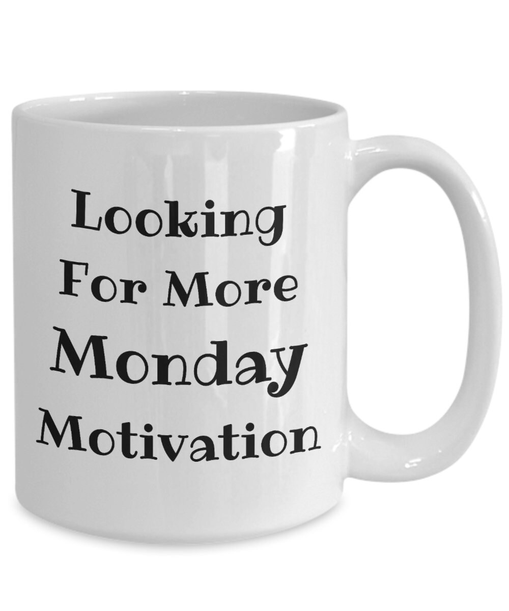 Monday Mug, Happy Monday Gifts, Monday Funny Stuff, Sarcastic Monday ...