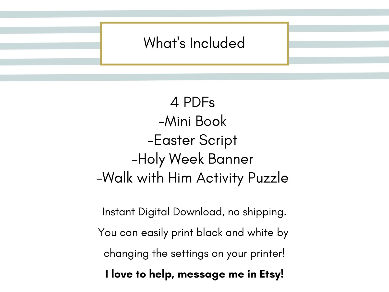 LDS Easter Script Printable | Holy Week Mini Book | Holy Week Banner ...