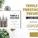 Temple and Priesthood Preview Invitation Temple and Priesthood ...
