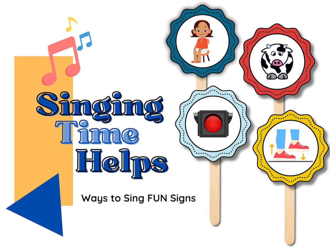 LDS Primary Singing Time Signs: Visual Aids (digital Download) - Etsy