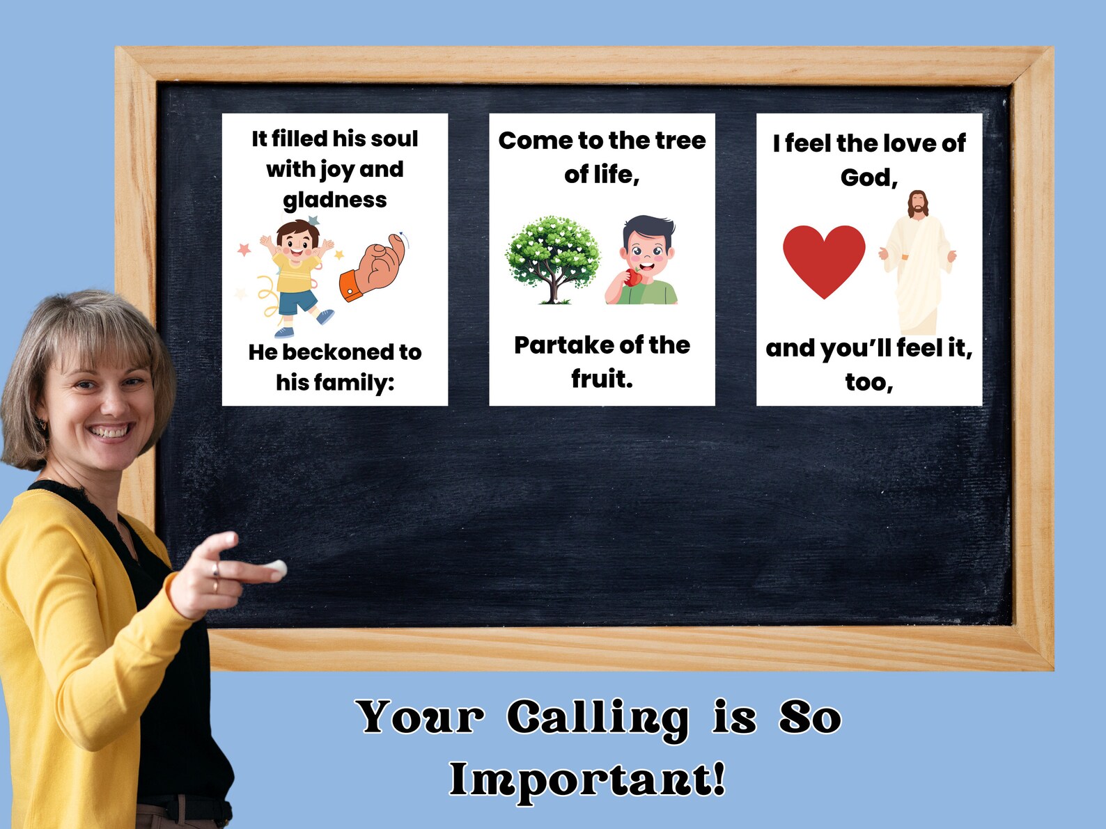 The Tree of Life LDS Primary Singing Time Flip Chart (digital Download ...