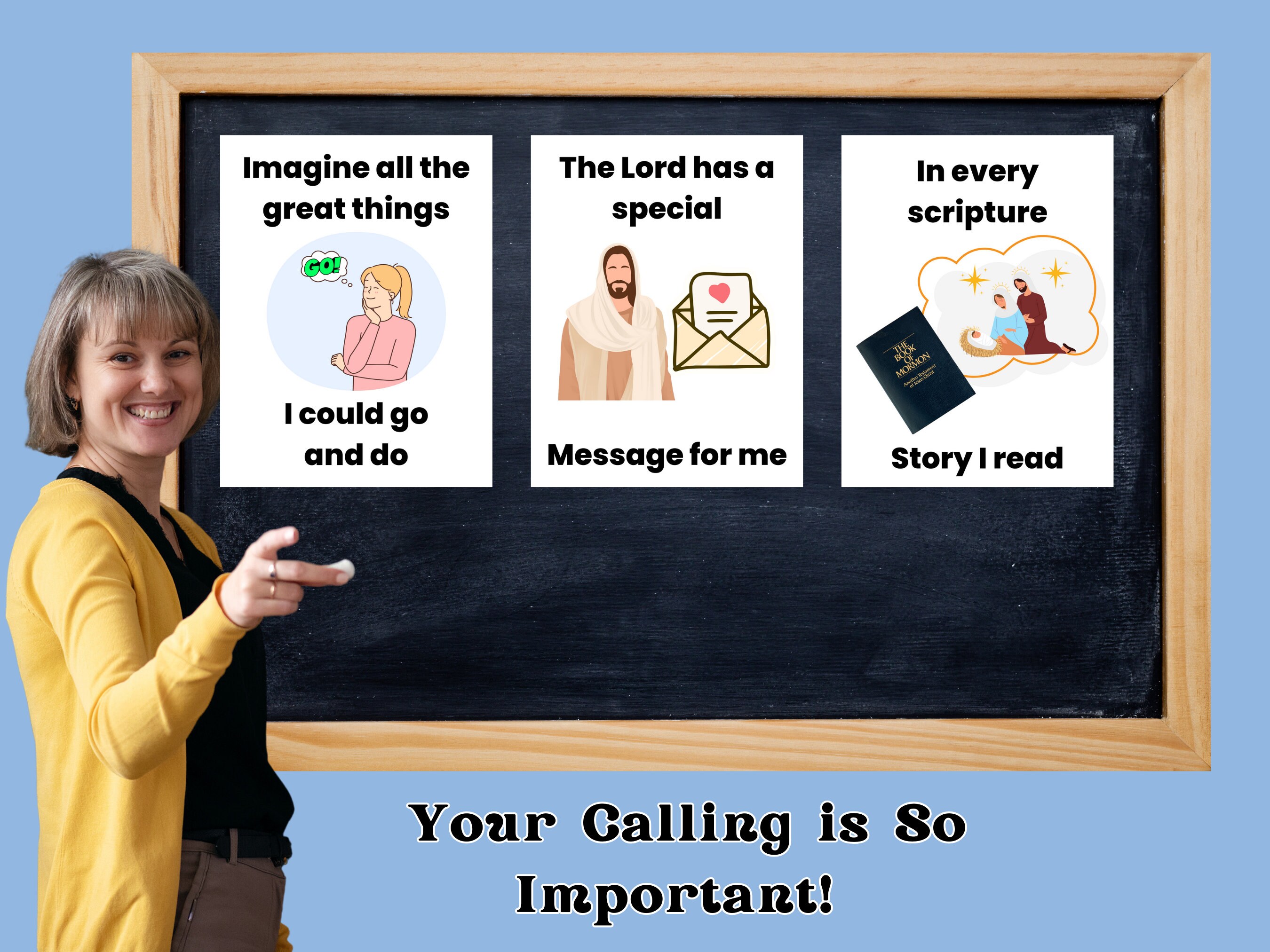 LDS Primary Singing Time Flip Chart: Liken the Scriptures (digital ...