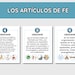 Los Articulos De Fe Print: LDS Primary, Doctrine & Covenants (digital ...
