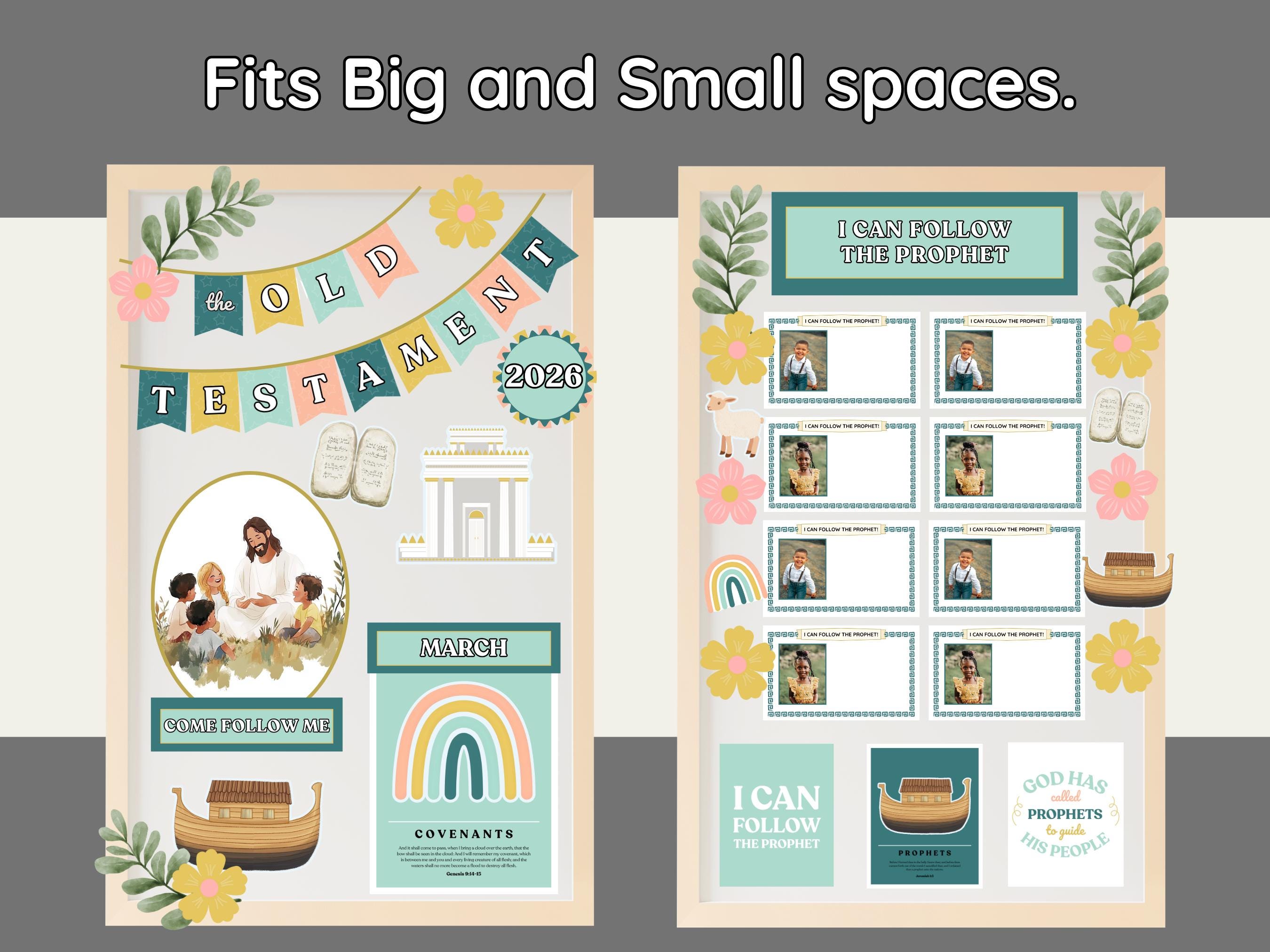 LDS Old Testament Bulletin Board Kit 2026 (digital Download) - Etsy