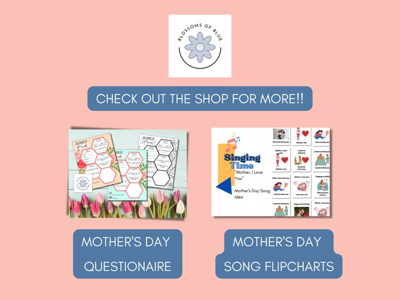 Mother's Day Bookmark Printable Bookmark Drawing - Etsy