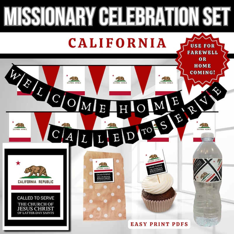 Mission Flag Printable - Etsy UK