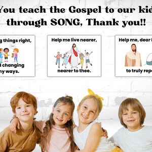 May 2024 LDS Singing Time Help Me Dear Father Primary Music Singing ...