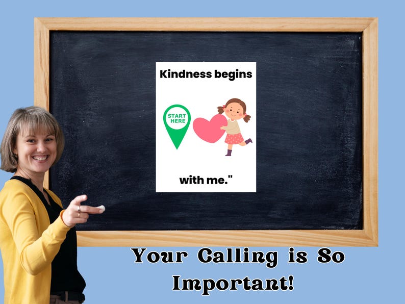 LDS Primary Singing Time Flip Chart: Kindness Begins With Me (digital ...