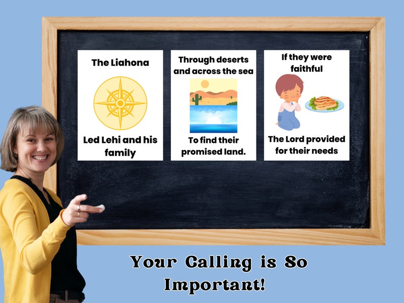 The Liahona - Primary Singing Time Flip Chart (digital Download) - Etsy