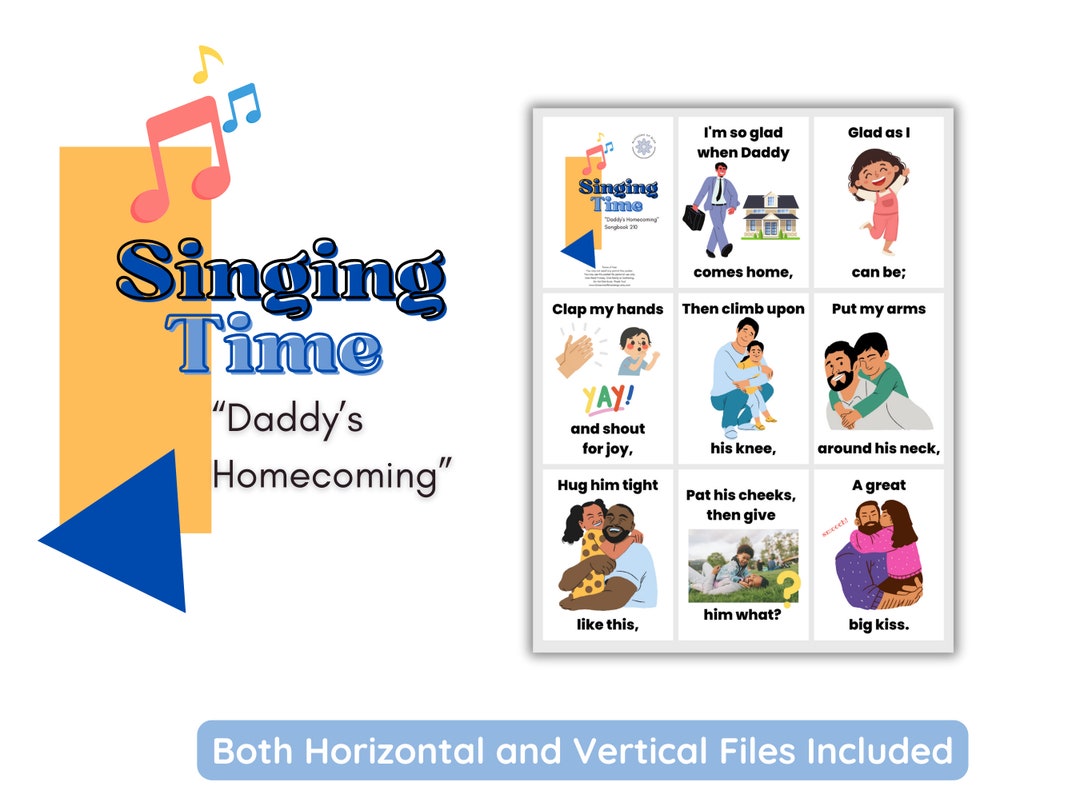 LDS Singing Time | Daddys Homecoming | Primary Music | Singing Time ...