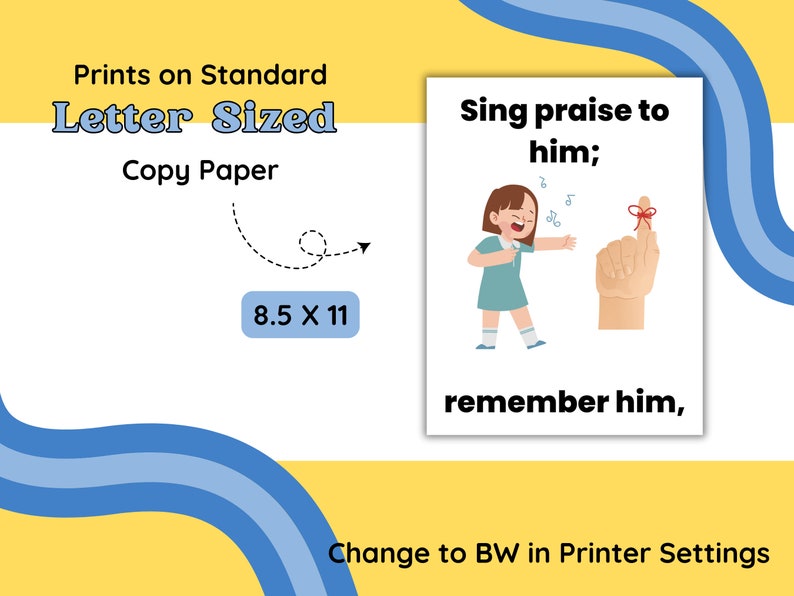 Picture a Christmas LDS Singing Time Flip Chart (digital Download) - Etsy