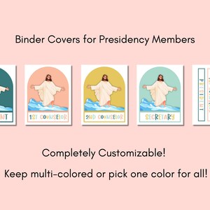 LDS Primary Binder Covers | Come Follow Me Book of Mormon 2024 ...