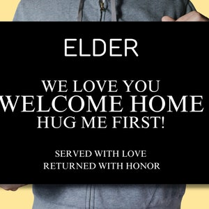 12 LDS Missionary Welcome Home Signs | Homecoming Airport Posters | LDS ...