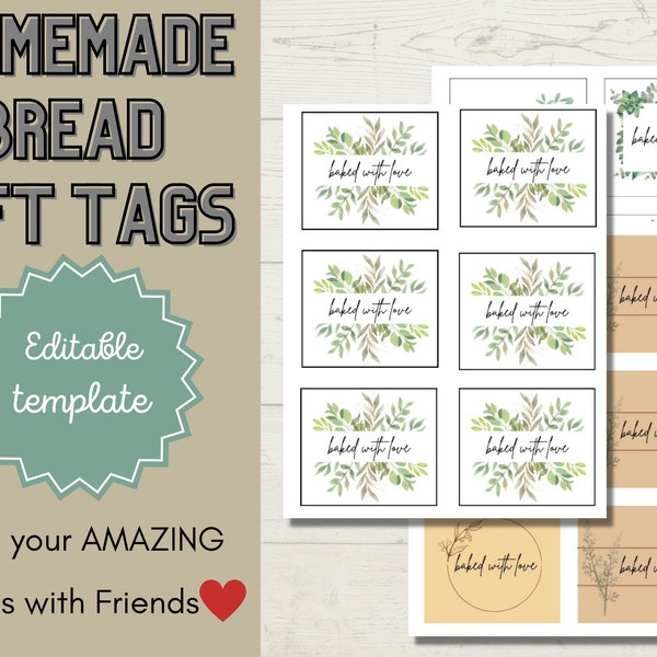 Homemade Tags - Etsy