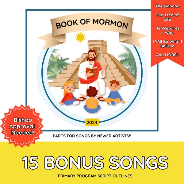 Sacrament Presentation Program - Etsy