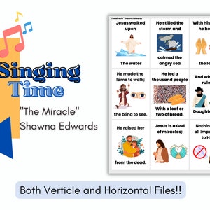 2023 LDS Singing Time | the Miracle | Primary Music | Singing Time Flip ...