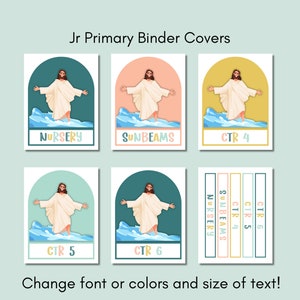 LDS Primary Binder Covers | Come Follow Me Book of Mormon 2024 ...