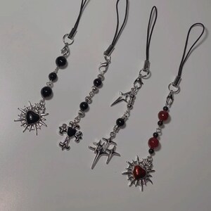 Handmade Gothic Phone Charms - Etsy