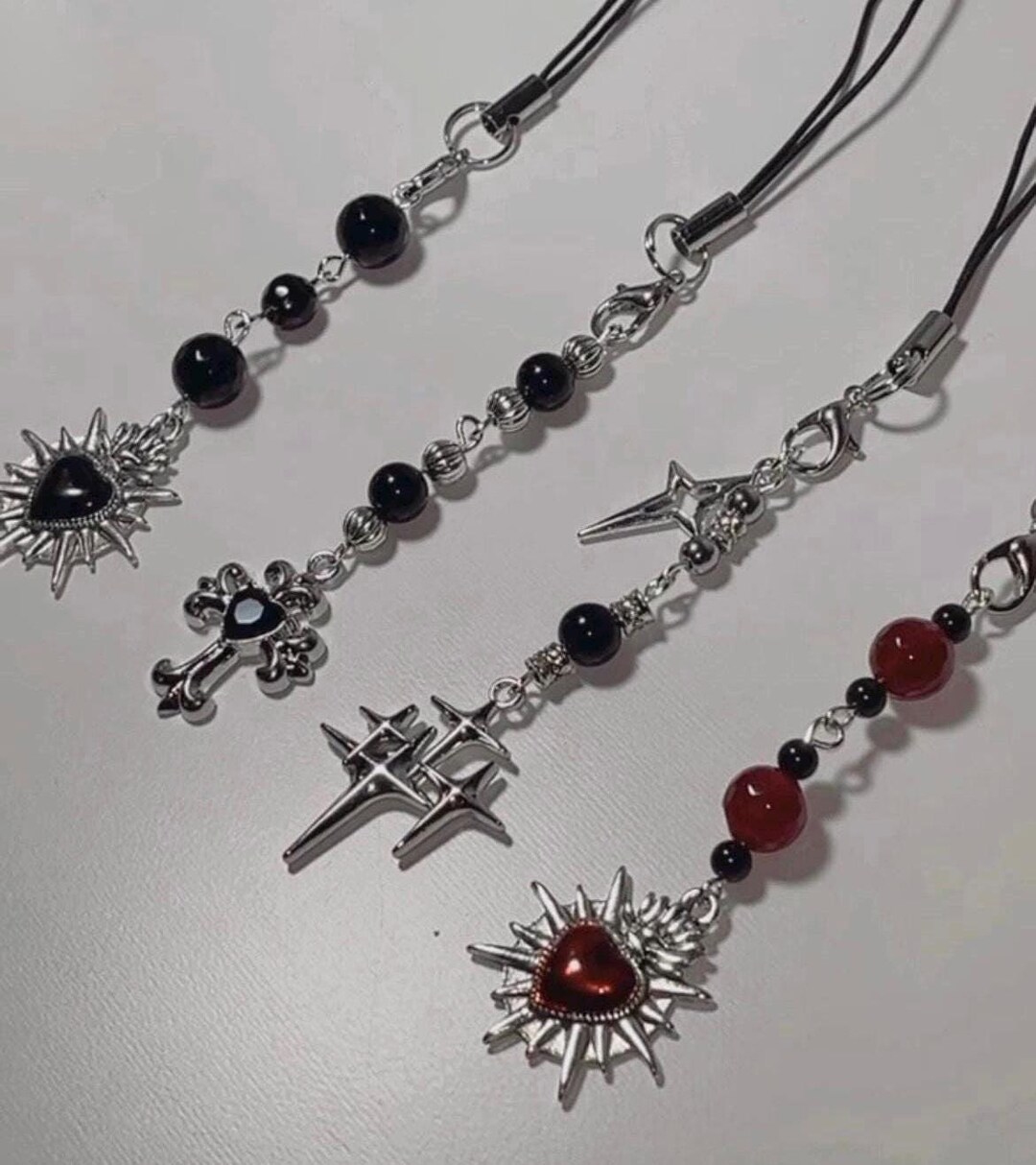 Handmade Gothic Phone Charms - Etsy