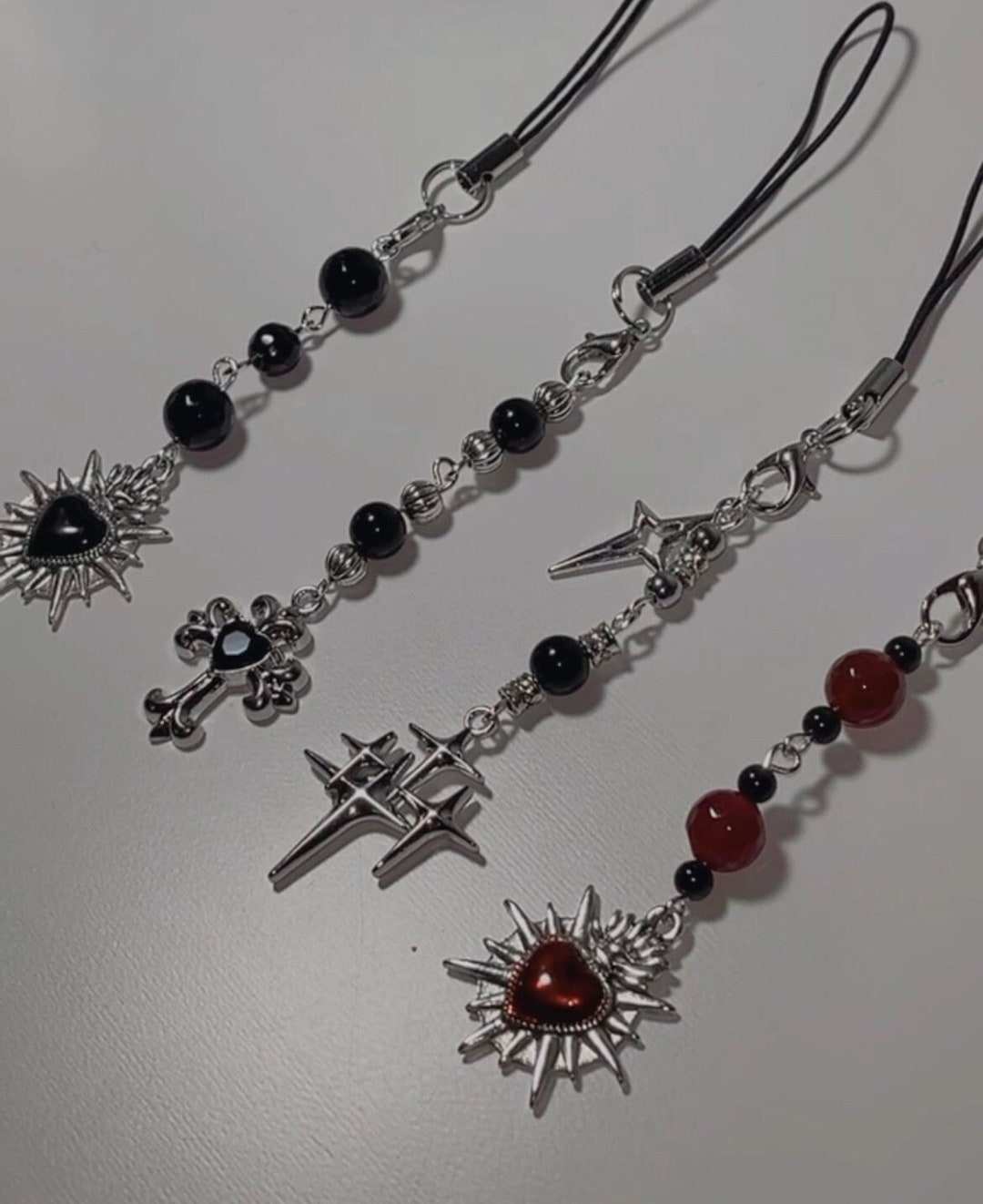 Handmade Gothic Phone Charms - Etsy