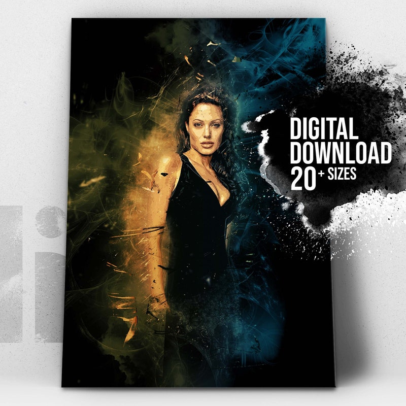 Angelina Jolie Posters - Etsy