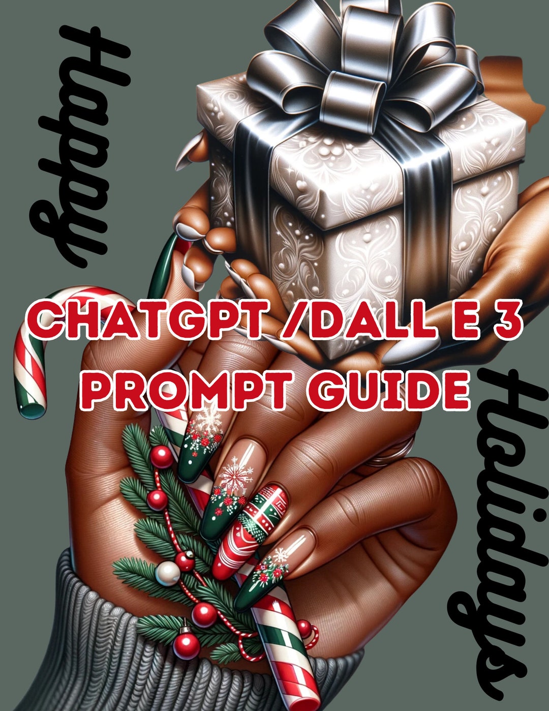 Happy Holidays Prompt Guide | DALL E 3 | BUNDLE | 10 Prompts | 10 ... Happy Holidays Prompt Guide | DALL E 3 | BUNDLE | 10 Prompts | 10 ...