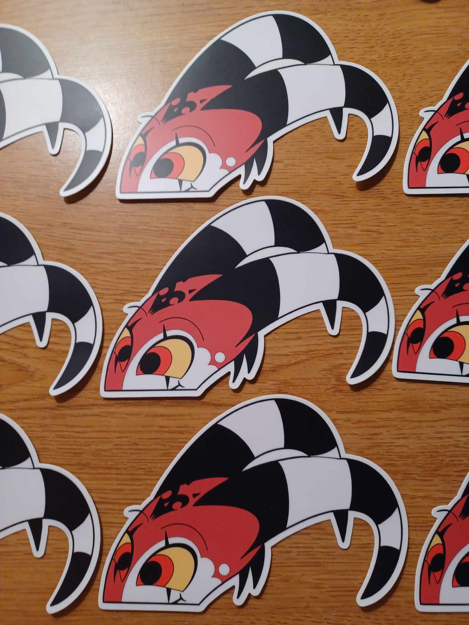 HELLUVA STICKER: IMP Blitz Peeker Sticker Imp Sticker - Etsy