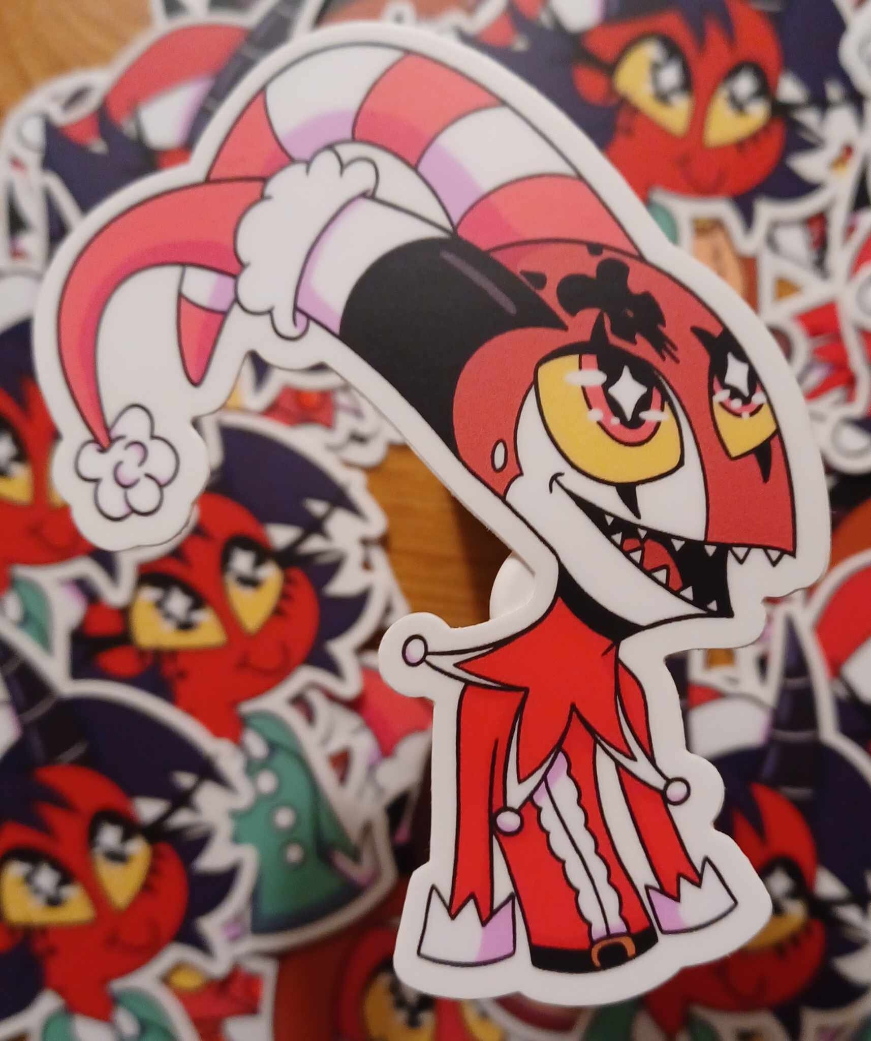 HELLUVA STICKER: Christmas Imps, Blitz Sticker, Imp Sticker, Santa Imp ...
